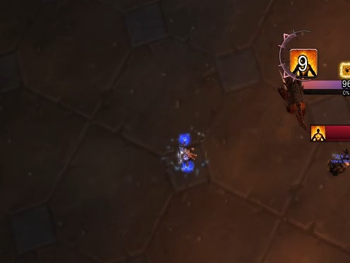 【魔兽世界怀旧】《WLK》法师摇头进度指示 WA