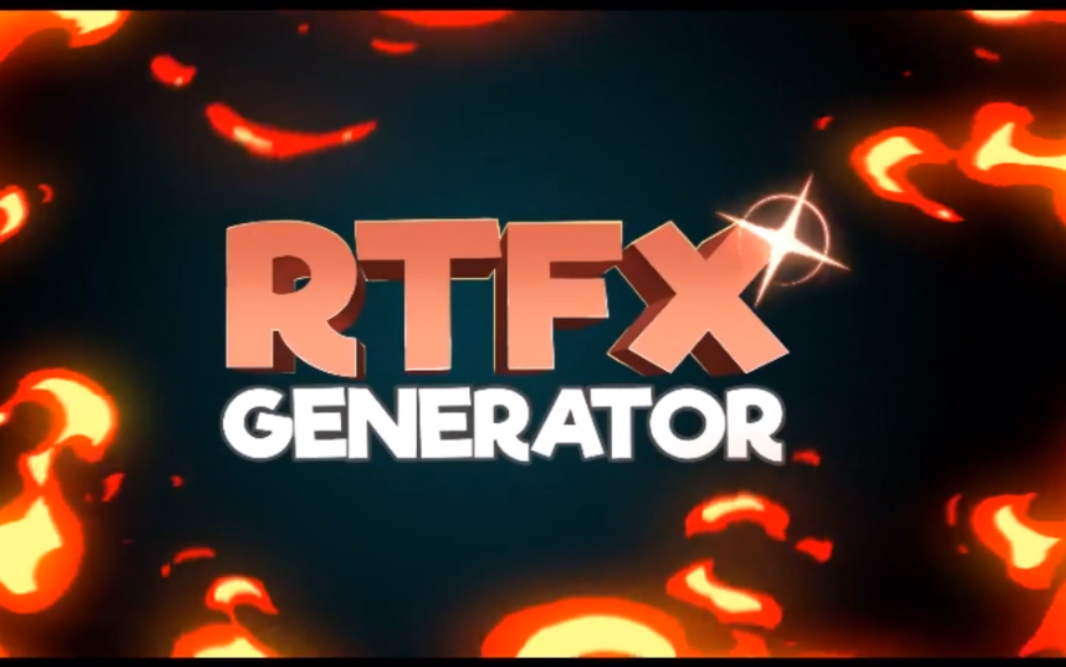 AE插件RTFXGenerator,400多种手绘二维动画特效