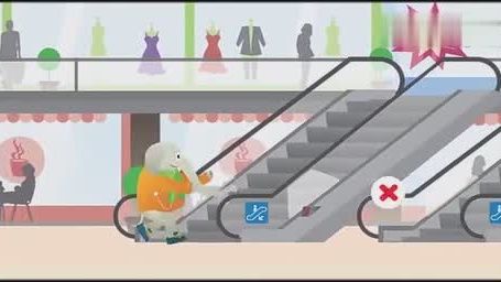 外国电梯安全教育动画片,家长们都应该让孩子看看!
