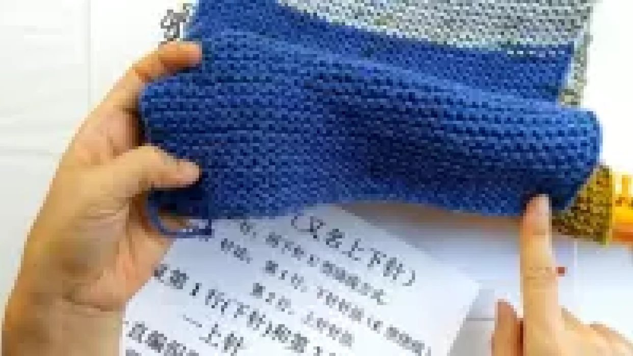 起伏针围巾编织教程--编织器大学堂围巾帽子围脖毛衣毛毯编织神器...