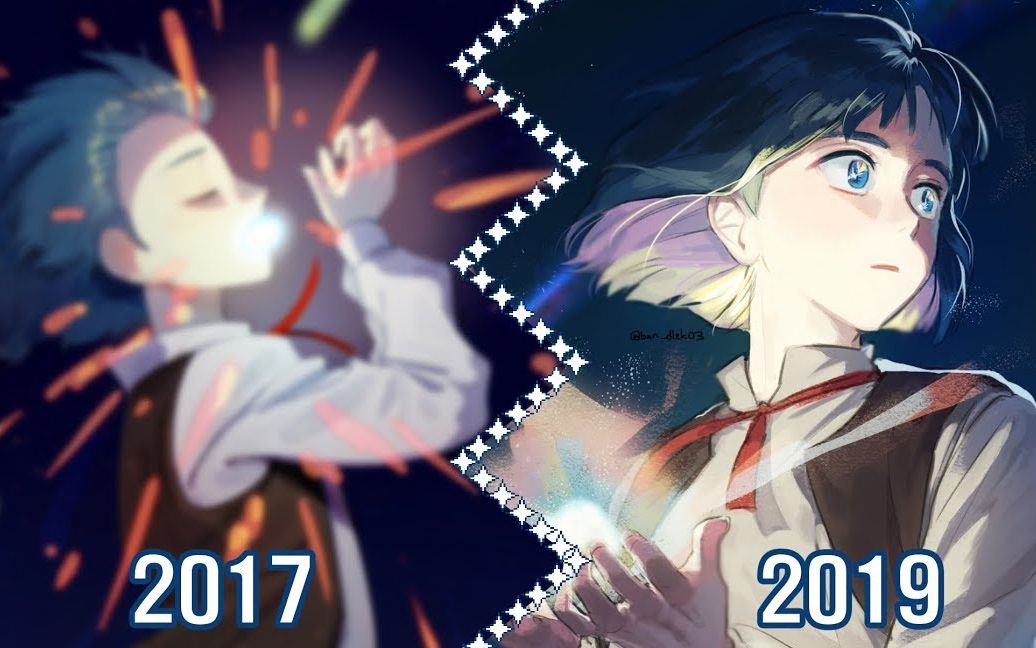 时隔2年,重画《哈尔的移动城堡》,会有什么不一样的收获?