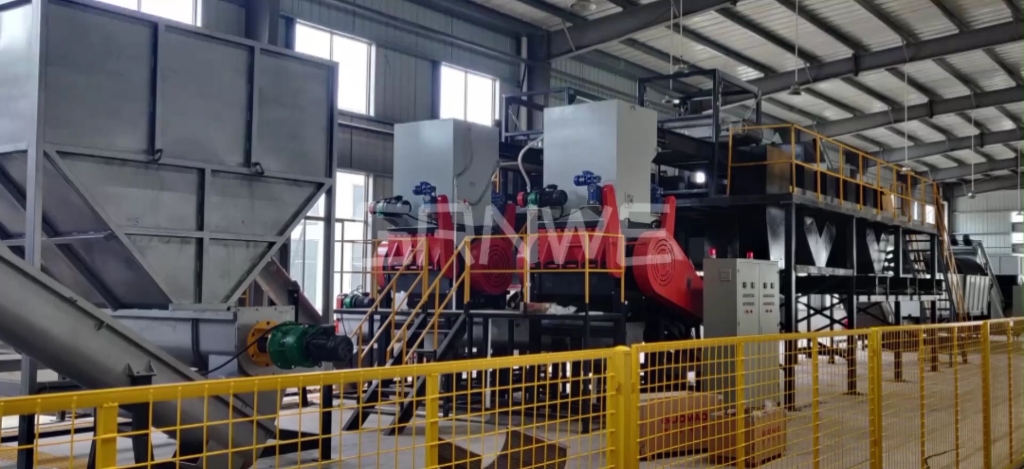 PP塑料透明饭盒快餐盒破碎清洗生产线设备