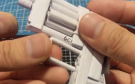 袖珍枪手工制作
