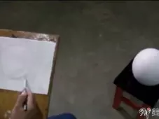 ...圆的画法介绍_新手零基础自学素描视频课程几何体圆球体形体的画法