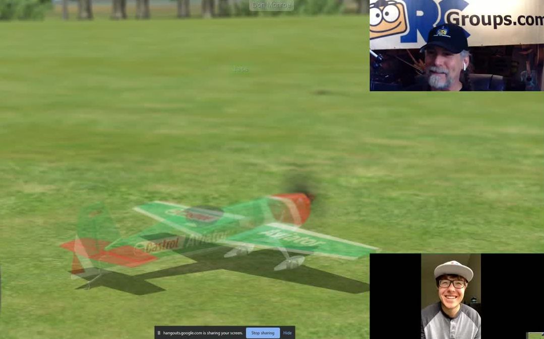 【收藏系列】杰西在2020年网络虚拟Joe Nall的3D模拟飞行秀