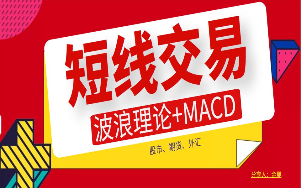 短线交易实战,波浪理论+MACD,顶底背离有效判定技巧