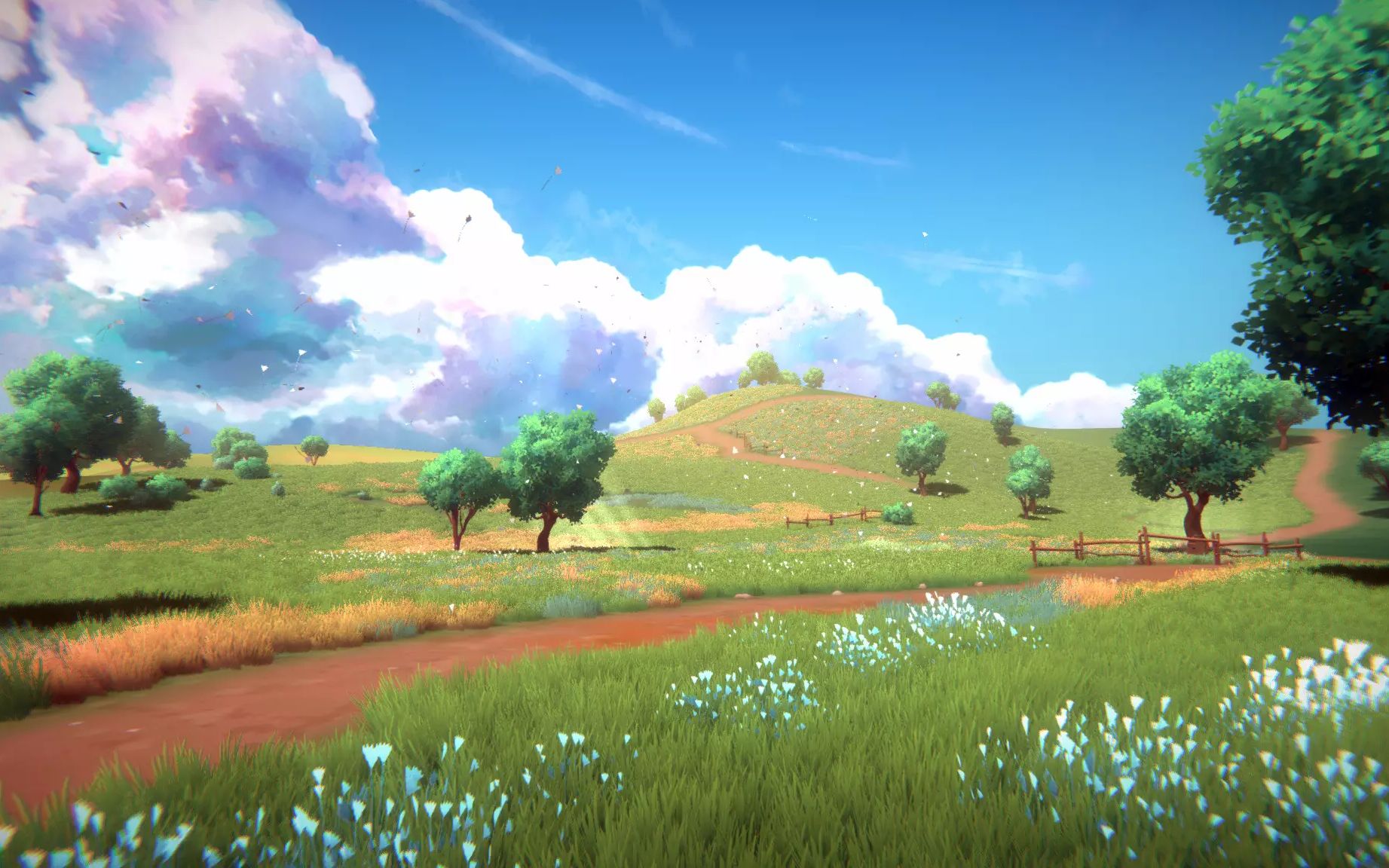 授权转载 - Unity资产 - 卡通风格的自然场景 - 附原文件获取地址