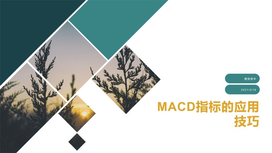 从零开始带您了解期货技术分析--MACD指标的应用技巧