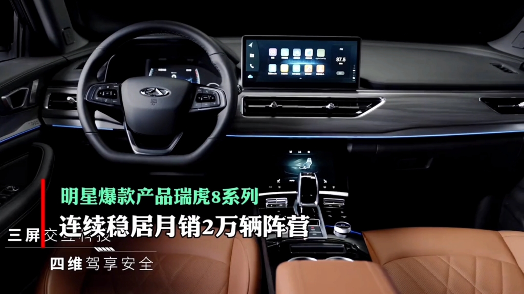 奇瑞汽车1-8月销量公布 海外市场销量占比3成