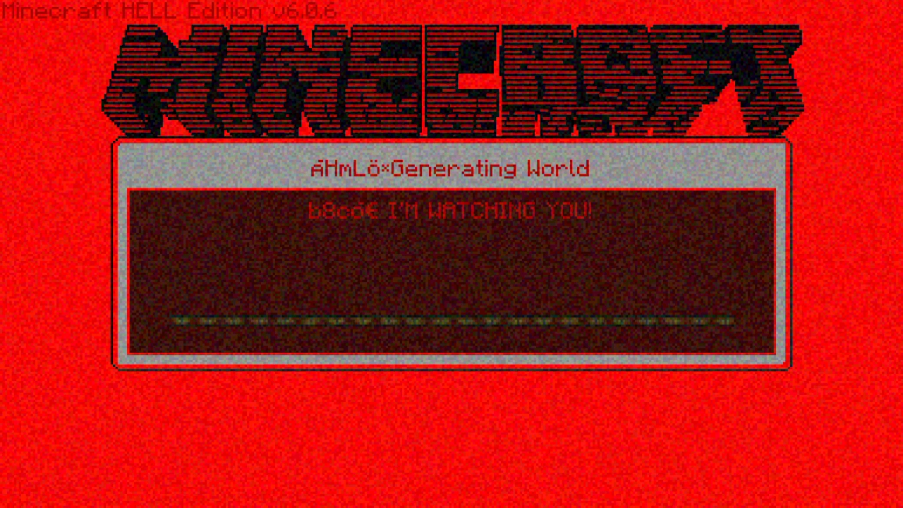 我的世界阴间版本(Minecraft Hell Edition 8.0)加字_我的世界