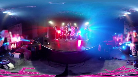 360 VR 全景 虚拟现实 韩国女团laysha JS Ent. 1st.迷你演唱会 Turn Up ...