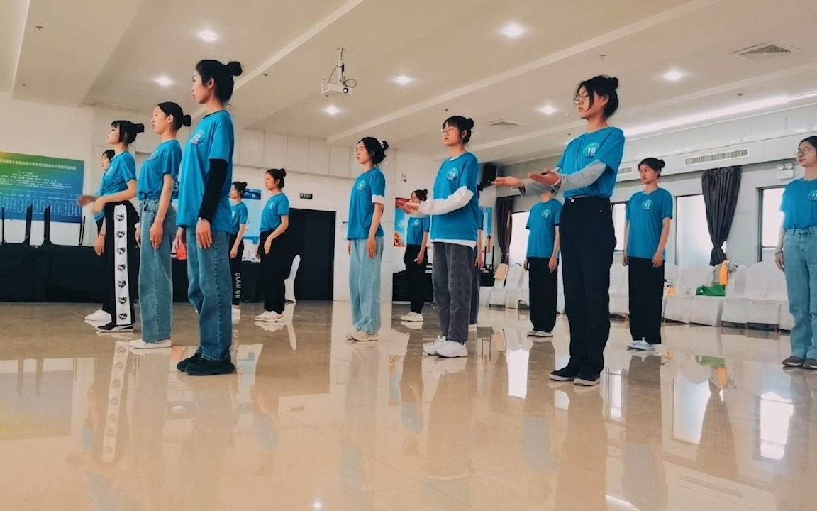 全国第十四届运动会榆林赛区颁奖礼仪培训视频