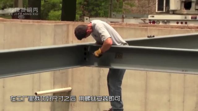 一个小发明,让爬钢构就像爬楼梯一样,工人师傅爱不释手