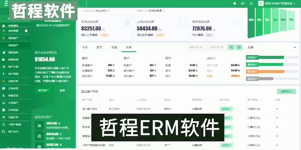 支持定制的CRM客户管理系统开发案例
