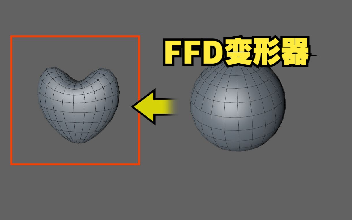 C4D-FFD变形器
