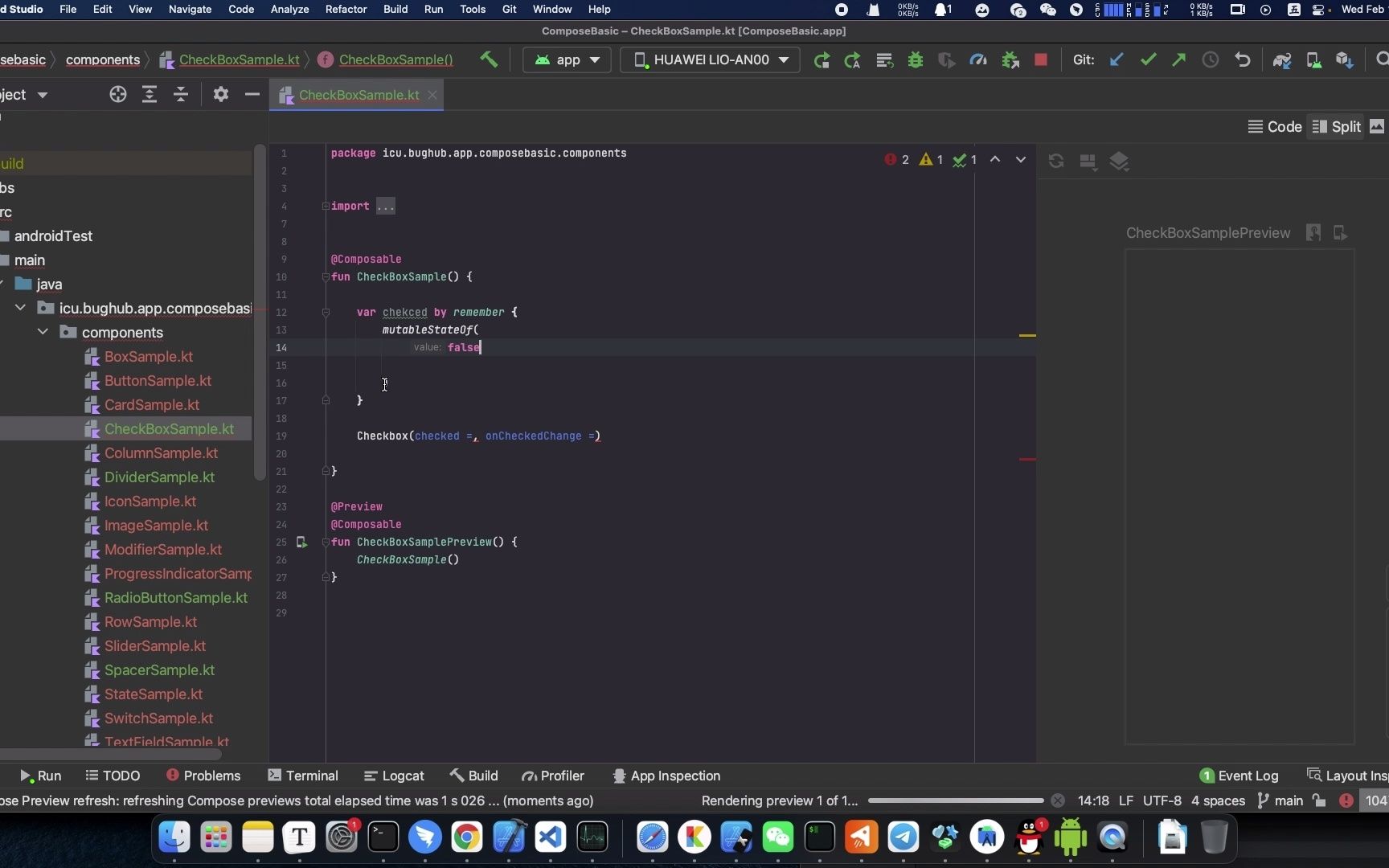 Jetpack Compose 之CheckBox 用法