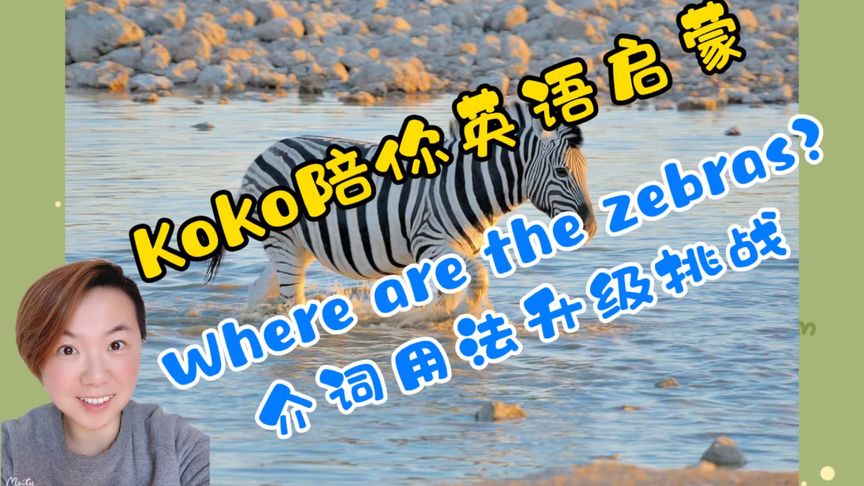 英语启蒙-介词升级挑战,名词动词和代词变复数。中英文字幕。