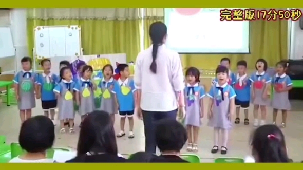 ...小班语言《水果蹲》 ✅上课视频|教案|ppt课件|打印图|音乐 活动领域:...