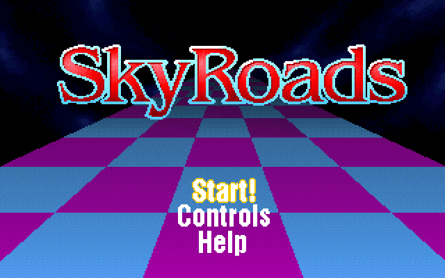 【太空飞车Skyroads】手把手教你现在玩童年微机课游戏神作太空飞车...