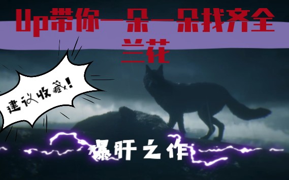 【爆肝攻略】up带你一朵一朵集齐异宝(珍品)兰花全收集!荒野大镖客2...