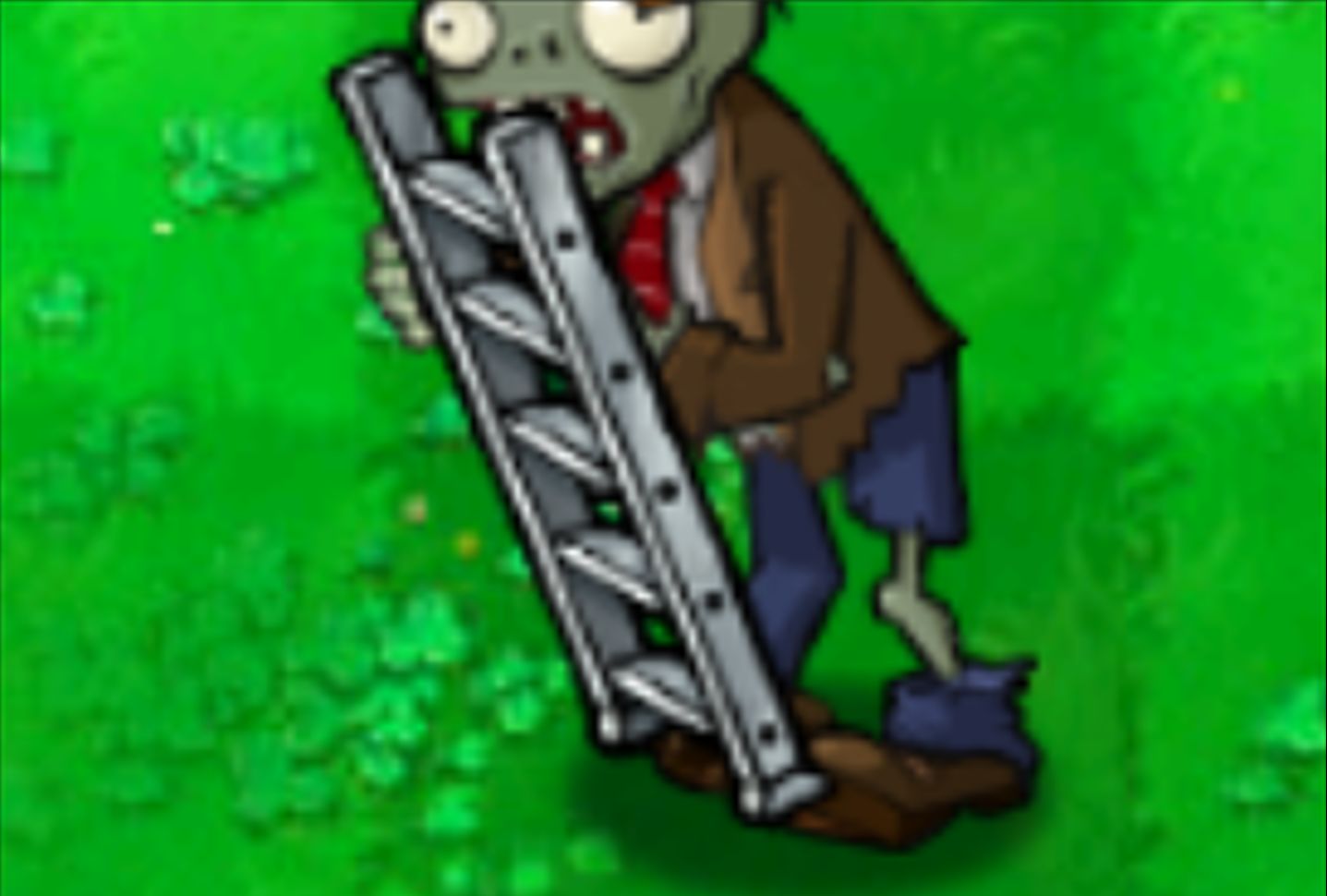 【PvzHE】分享一个杂交版无尽搭梯子方法_游戏热门视频