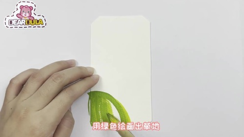 水彩书签怎么画,绘画简单漂亮的水彩书签,自制书签