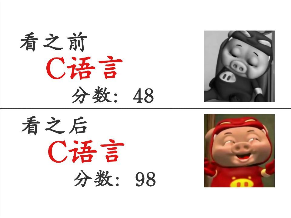C语言考试一定用得到!新人,十个播放量就行了