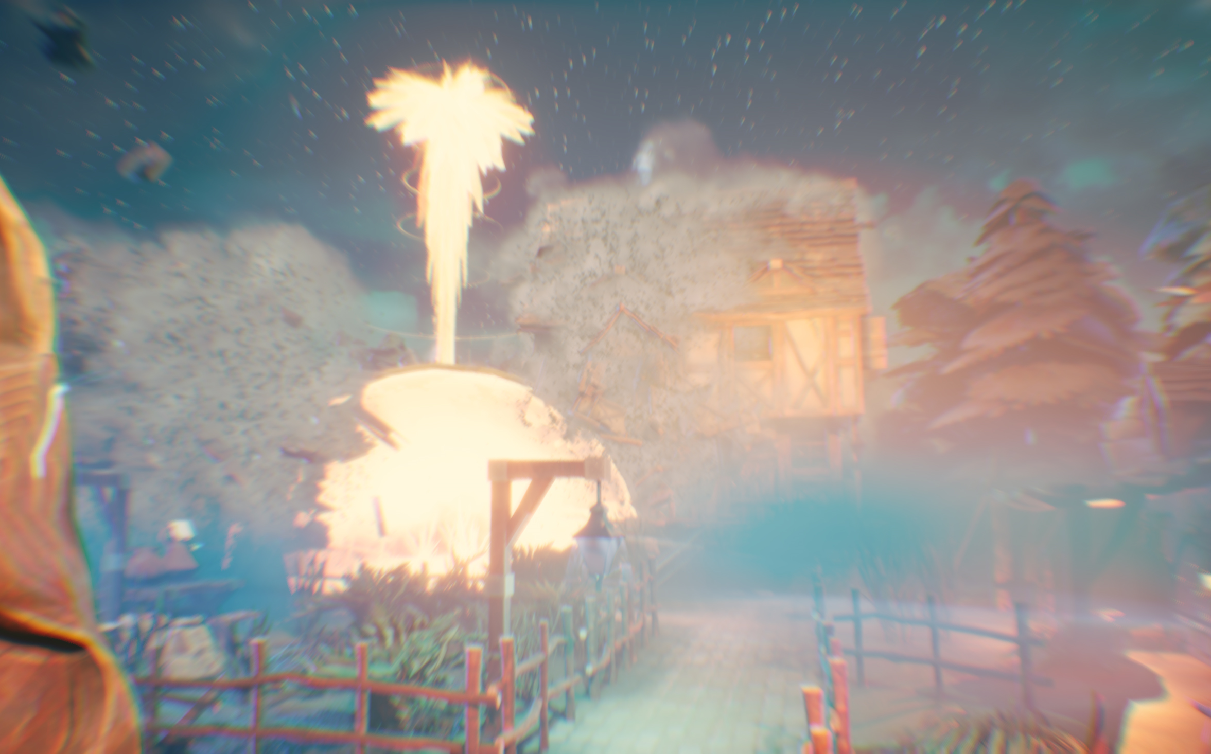 Houdini配合UE4的Niagara粒子制作效果