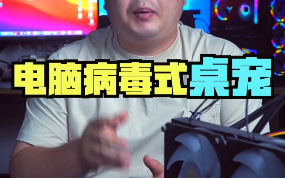电脑病毒=桌宠？
