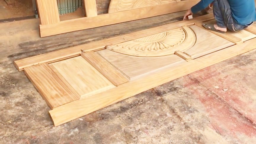 木工技术-建造和组装最新木门造型