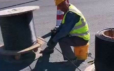 气吹光缆视频教学