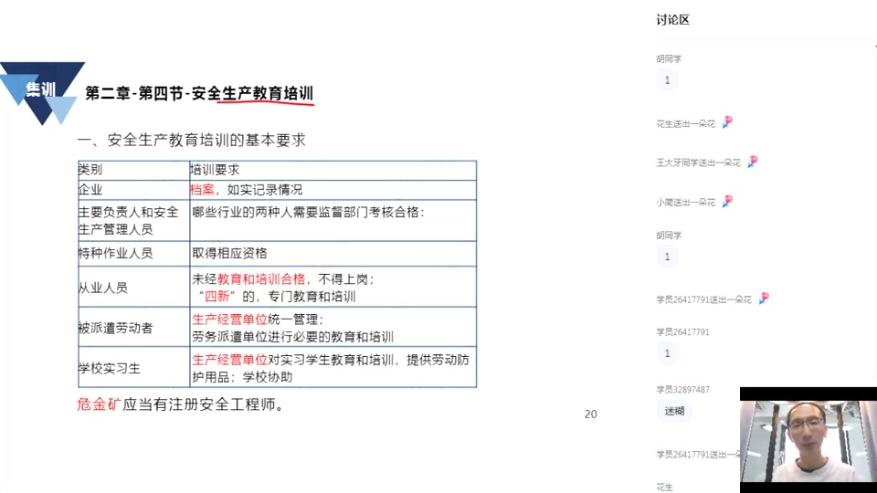 2021年注安工程-管理核心课程【完整+讲义】