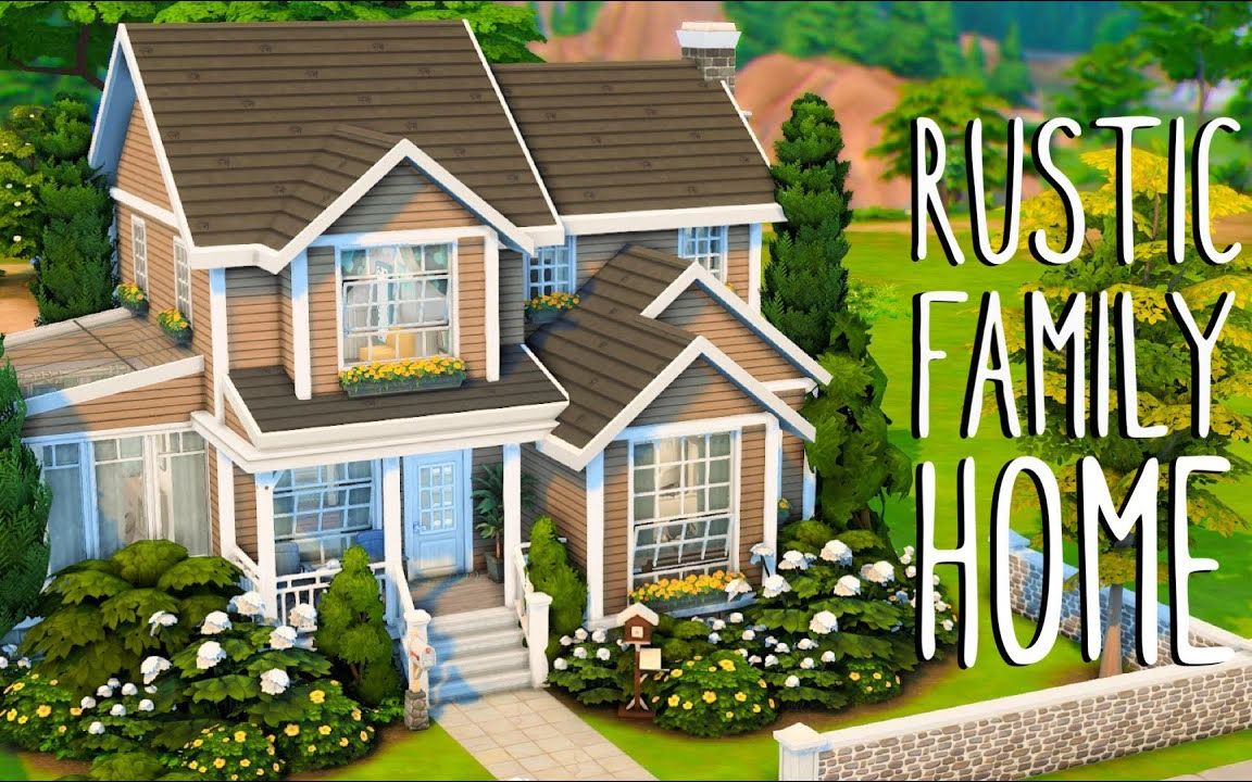 【葡萄吃月饼|搬运】模拟人生4非逐帧速建 0519群文档链接 Rustic ...