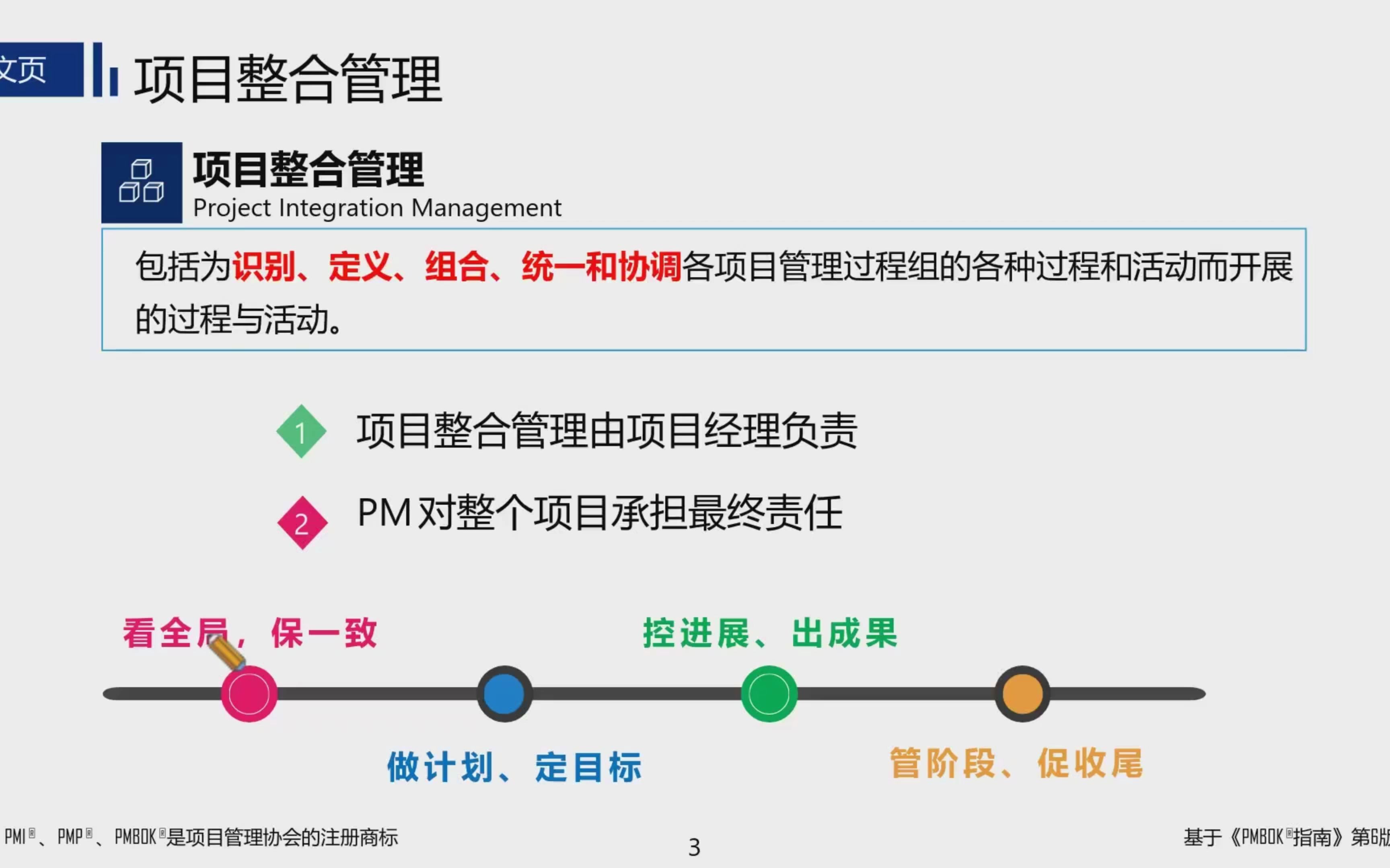 什么是项目整合管理