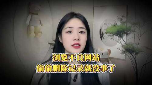 偷偷删记录就安全了?浏览不良网站这些痕迹早被盯上!