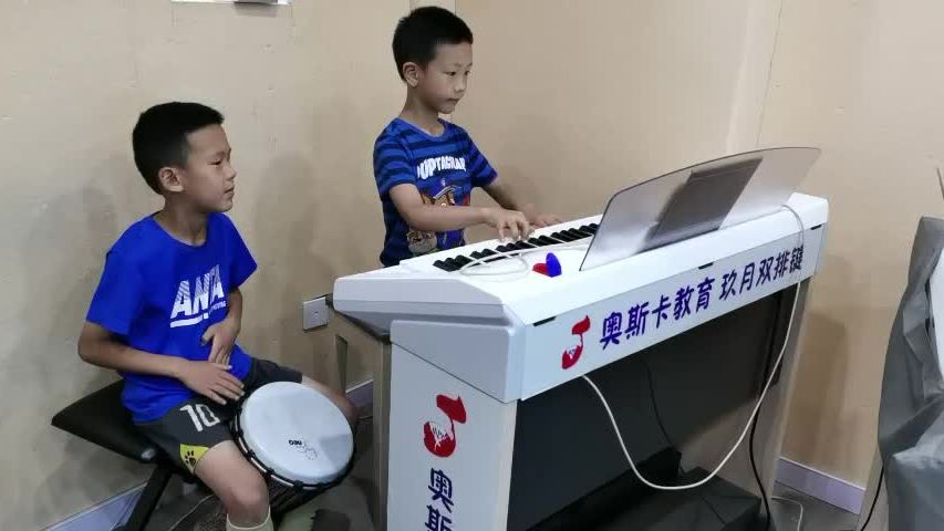 #双排键#双排键电子管风琴 #上课日常
