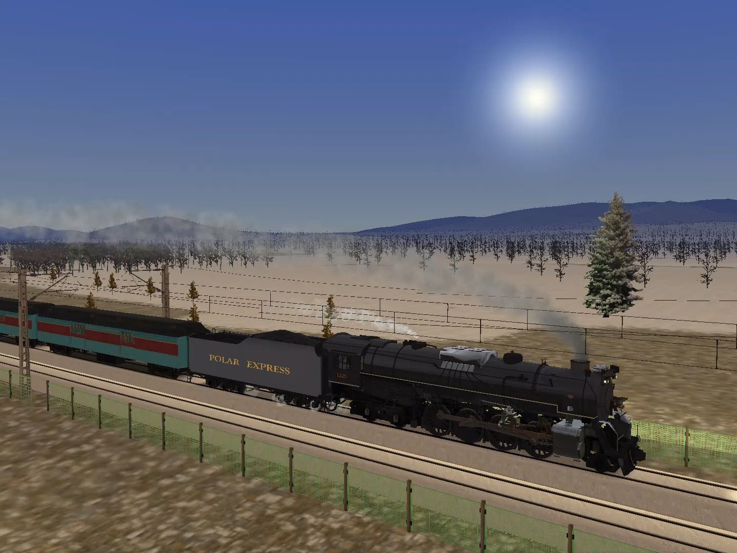 模拟火车TSC:扭蛋铁路2024春运——极地特快 沈大线