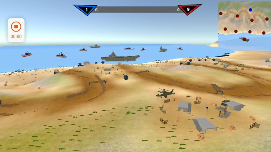 战争模拟器:诺曼底登陆。