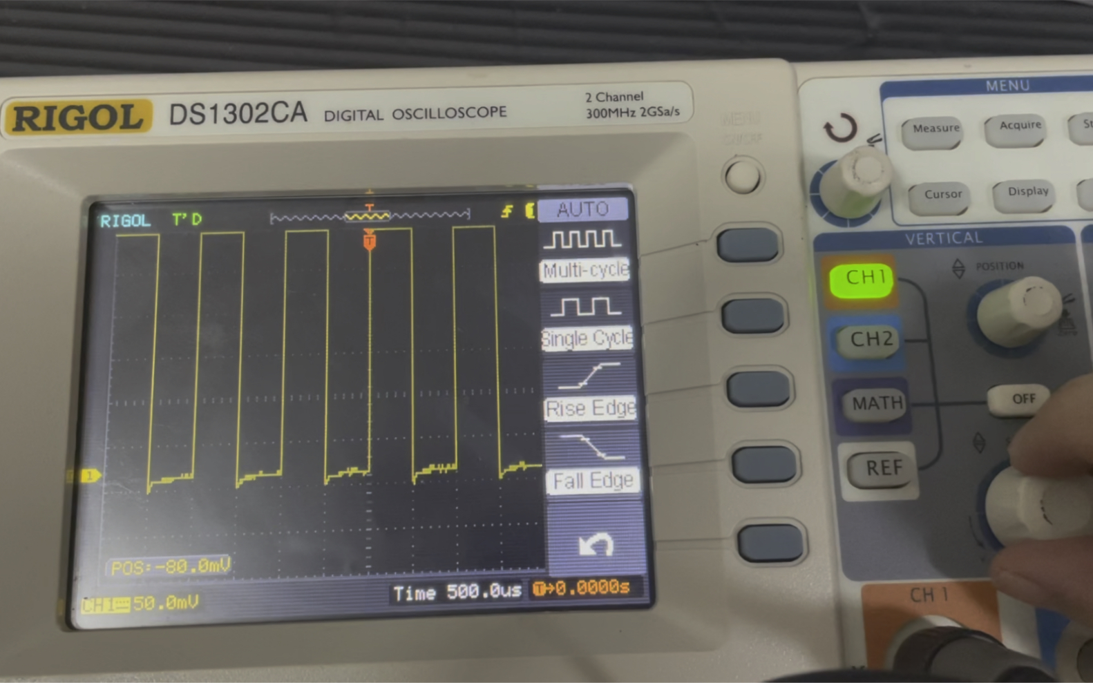 电子人的第一台示波器