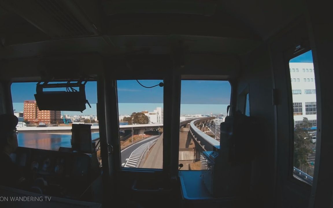 【超清日本】第一视角 东京单轨电车羽田机场线 2018.12