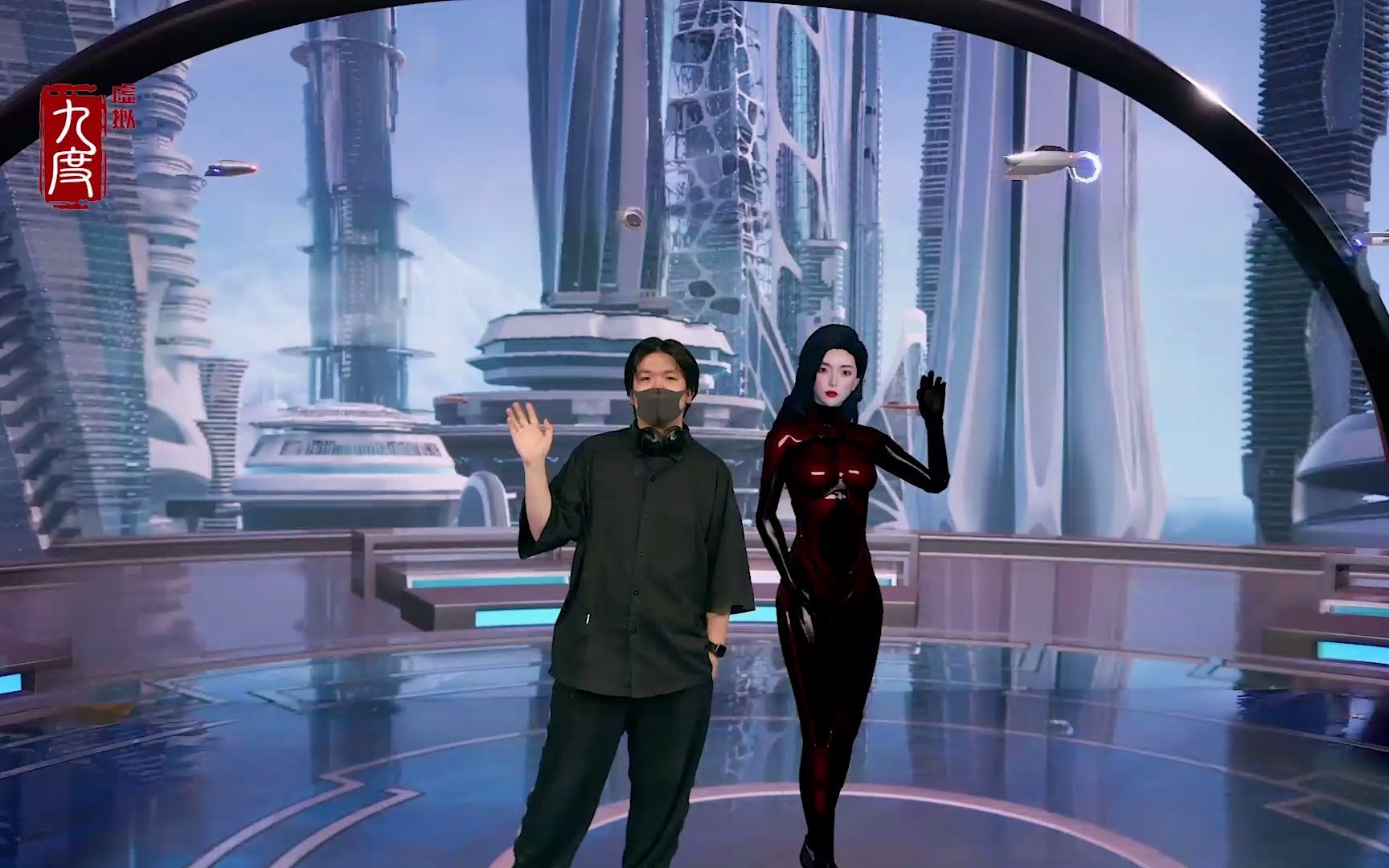 XR虚拟直播SMODE+虚拟人实时互动,虚拟偶像实时动作捕捉