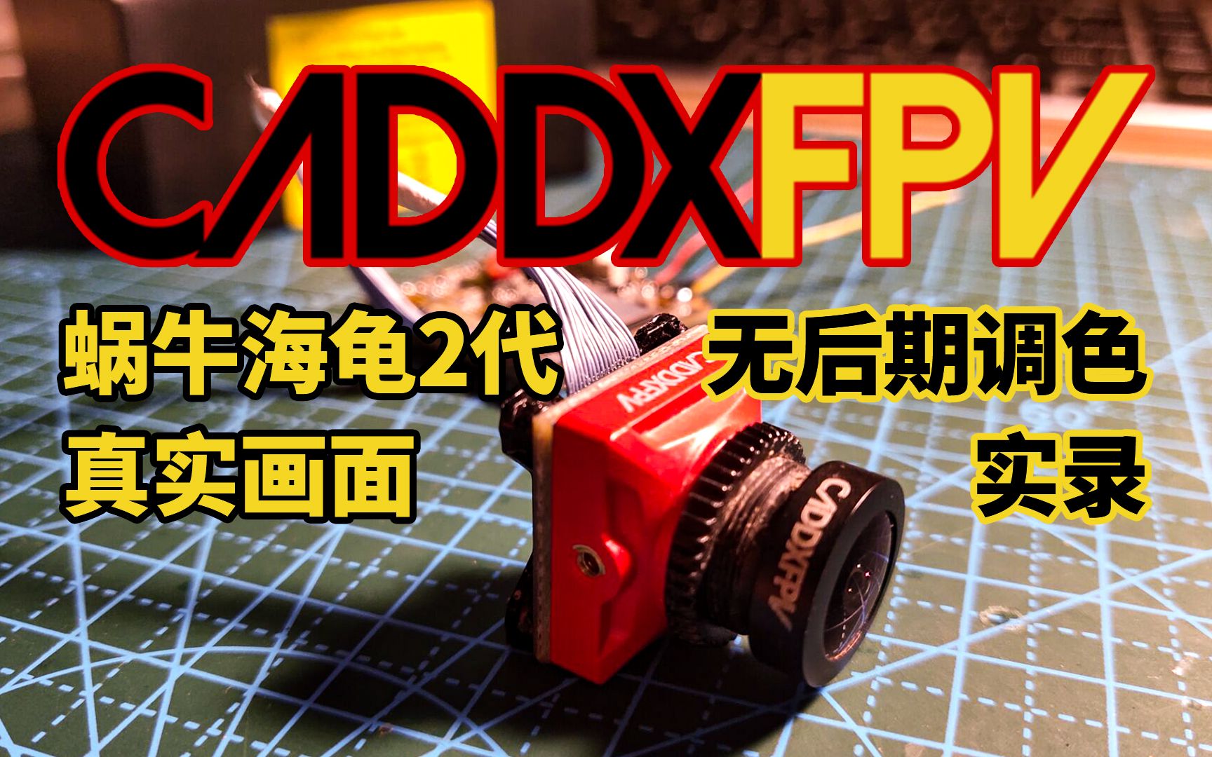 【穿越机花飞】CADDX turtle V2 蜗牛海龟2代无后期调色实录