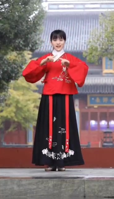 小一姐姐手势舞