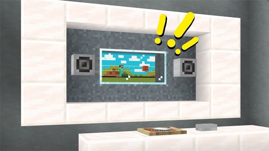 如何在MC中制作一个能播放动画的电视?