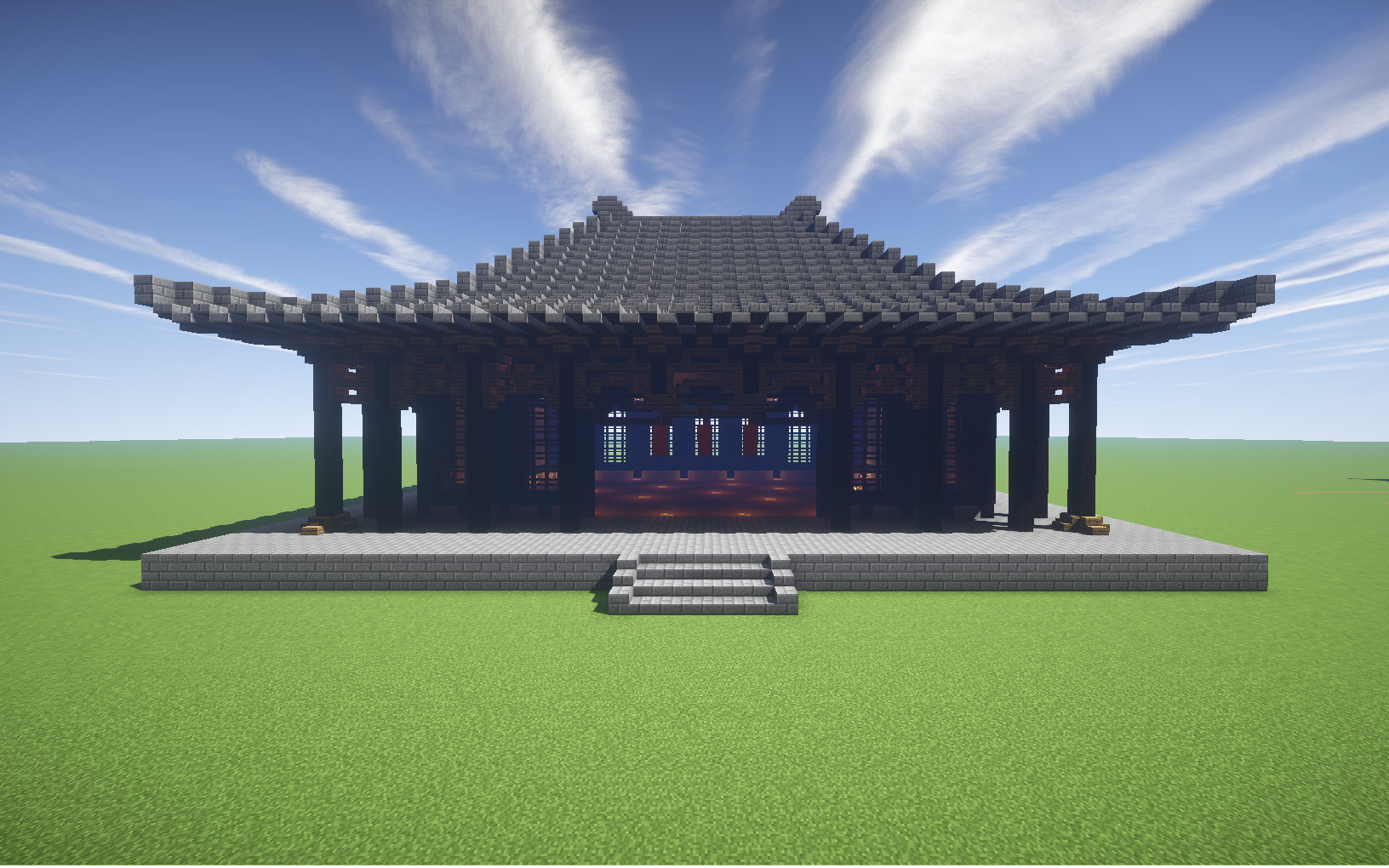 教你在30分钟制作一个MC古风建筑