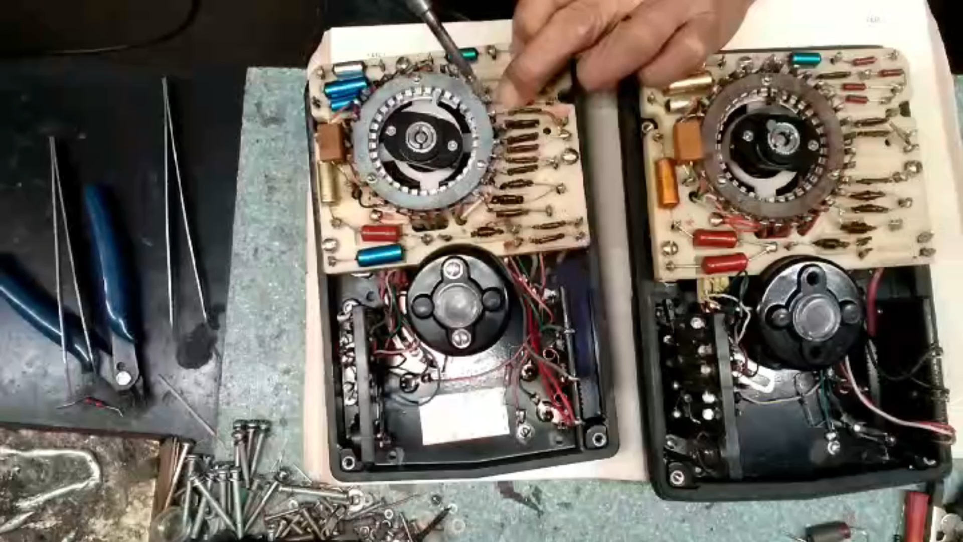 修理mf14指针万用表,更换问题电阻,测试校验