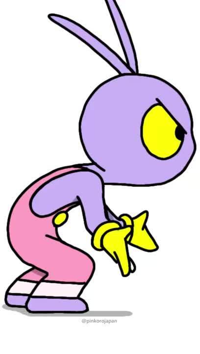 紫色卡通的励志语