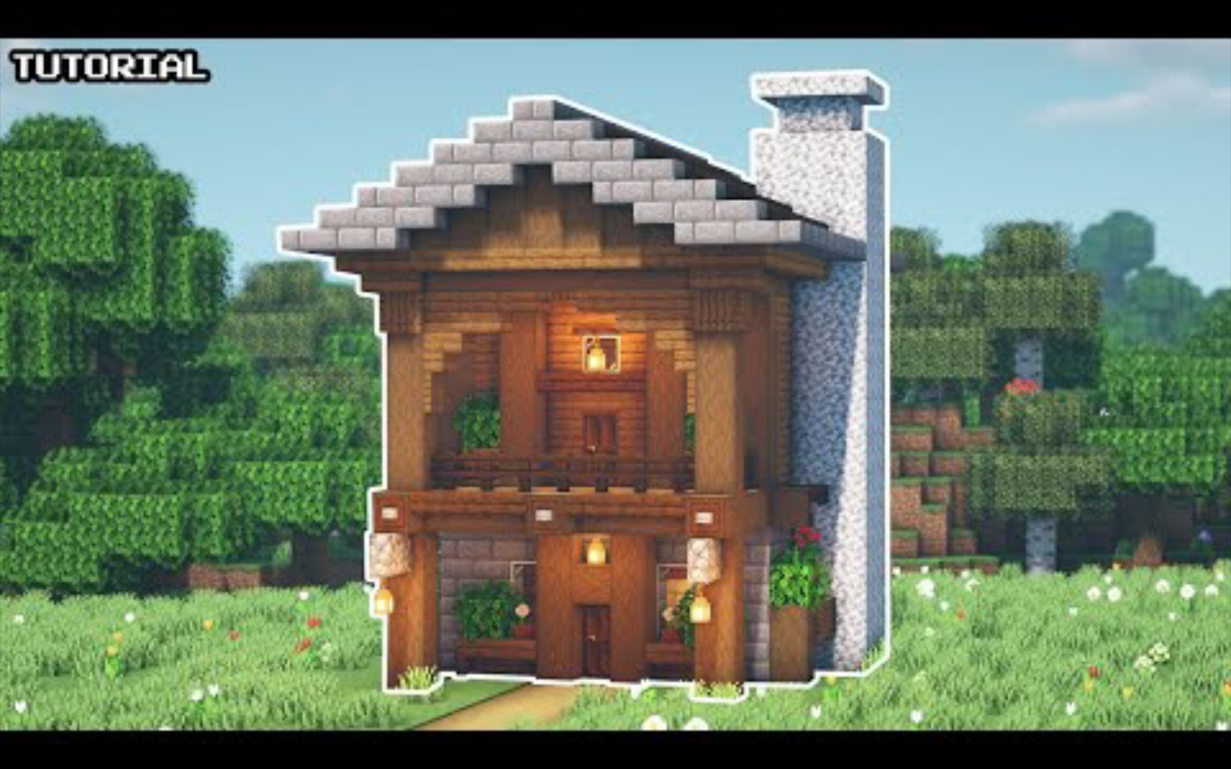 《我的世界》:如何建造小型生存木屋教程ߎ