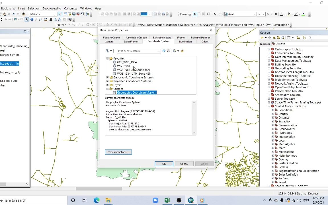 7 Download Open street map and create distance to road map using ...