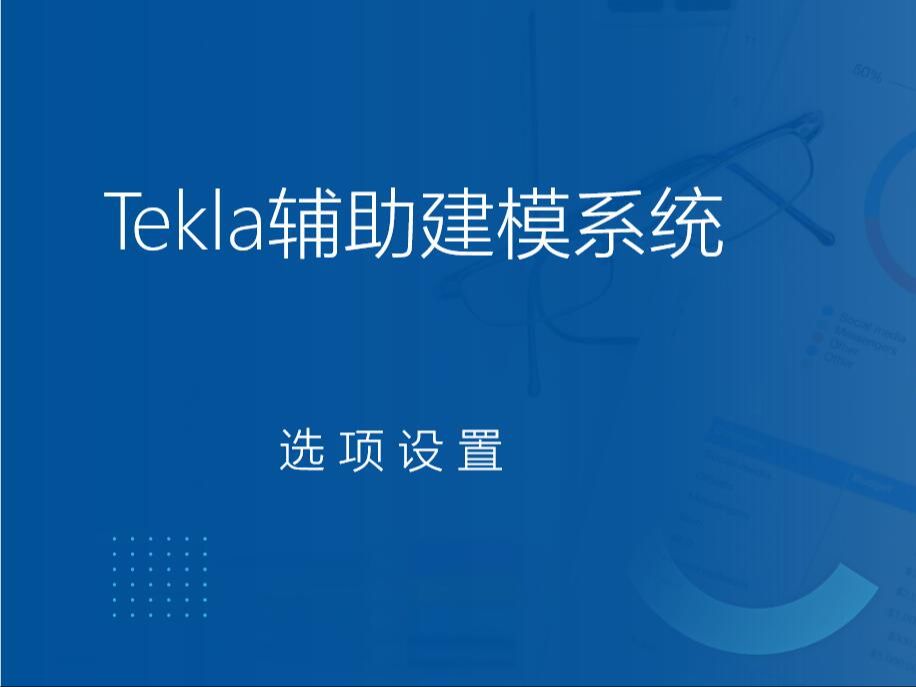 Tekla二次开发插件-选项设置